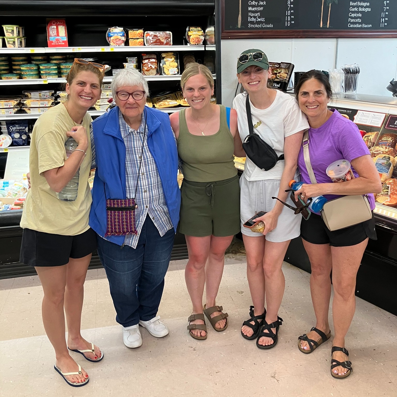 Everyone's favorite, Sister Helen Jean, is always running into alumna ...