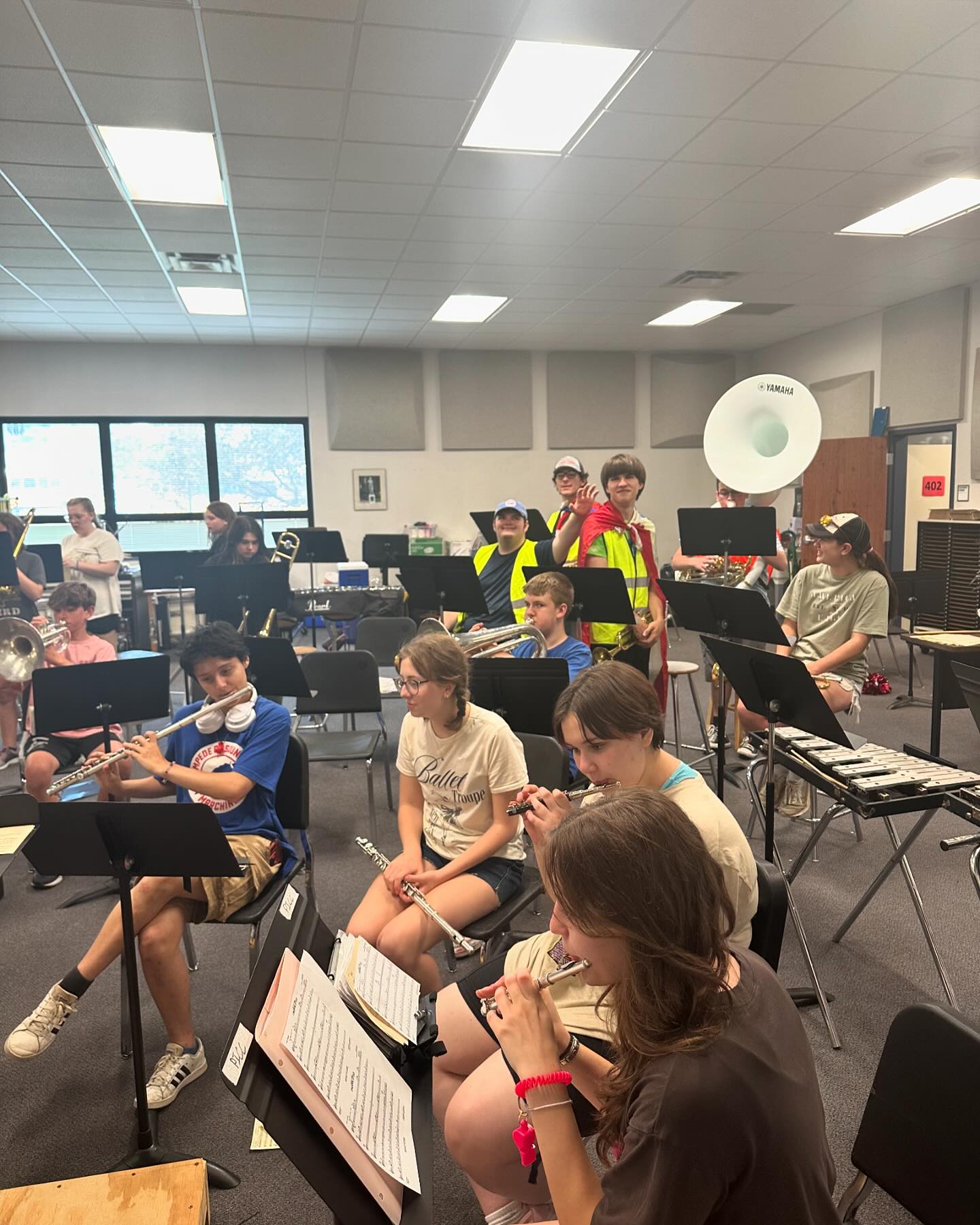 First summer band practice! What a great way to kick off the band’s ...