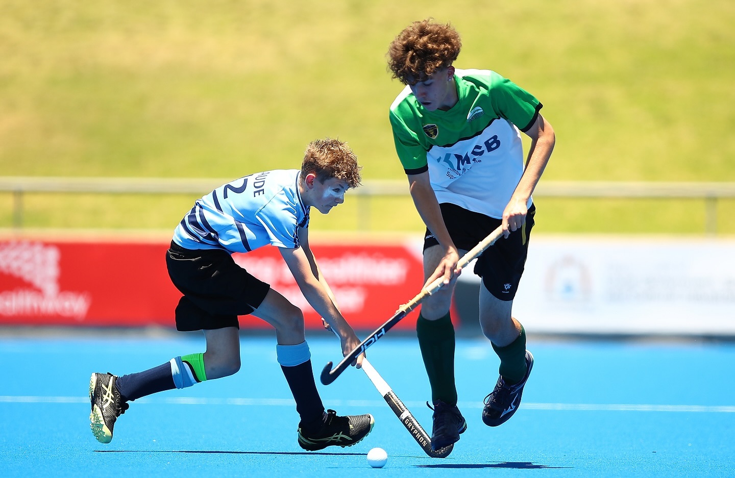 The action was as scorching as the sun on Sunday, with intense match ...