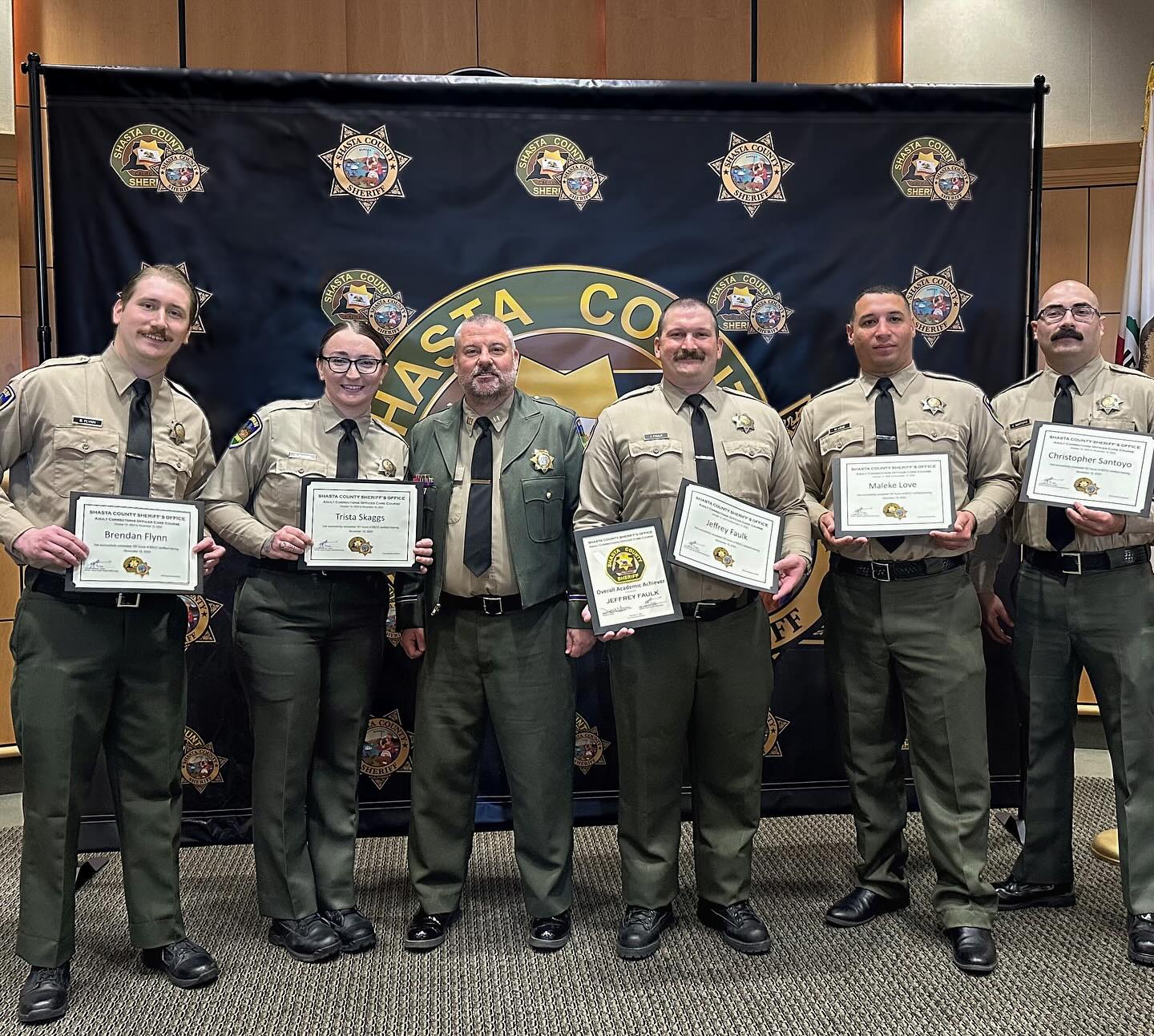 Congratulations to these five Correctional Deputies for successfully ...