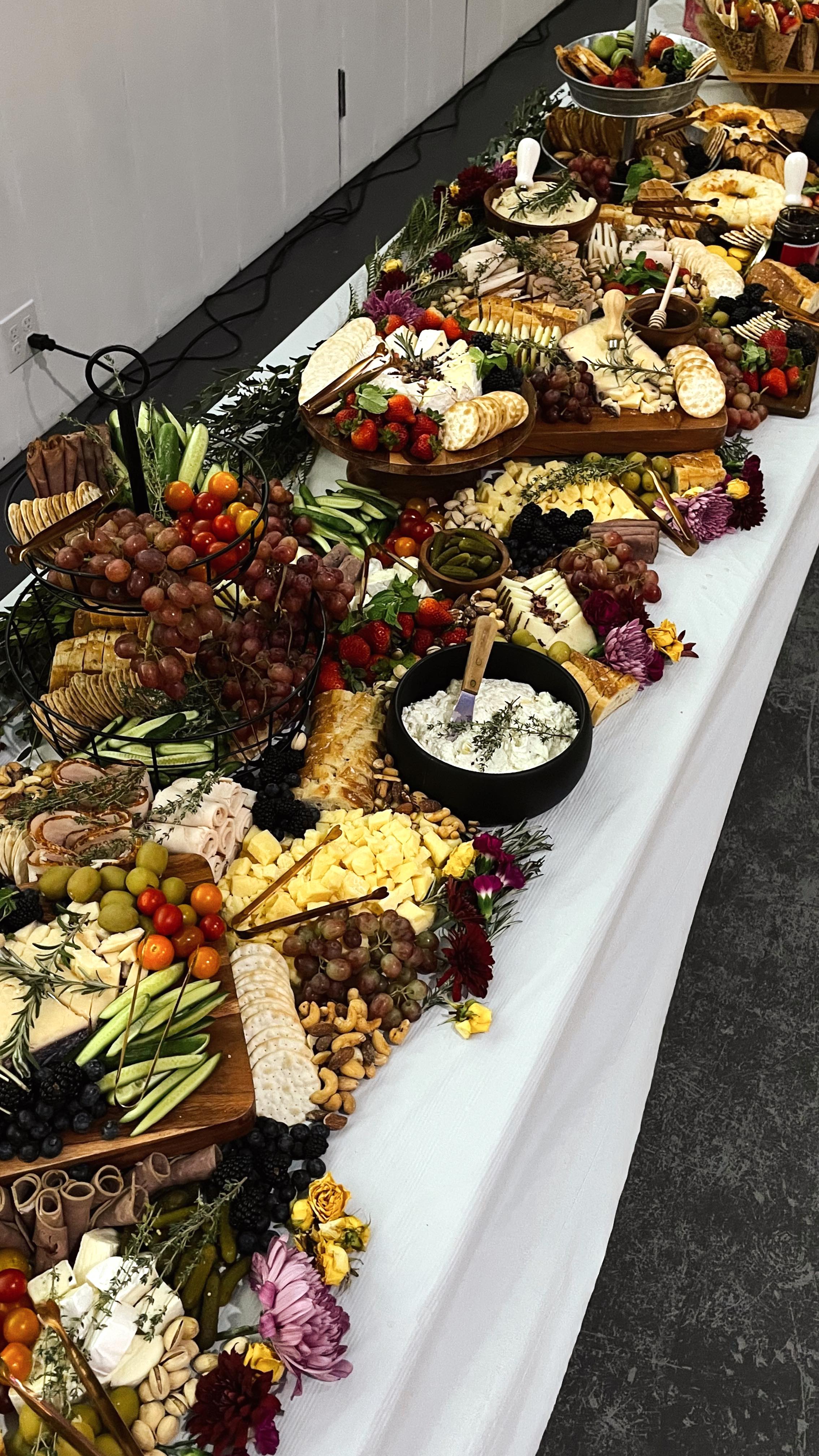 come along with us in this vlog to set up a 70 person grazing table at ...
