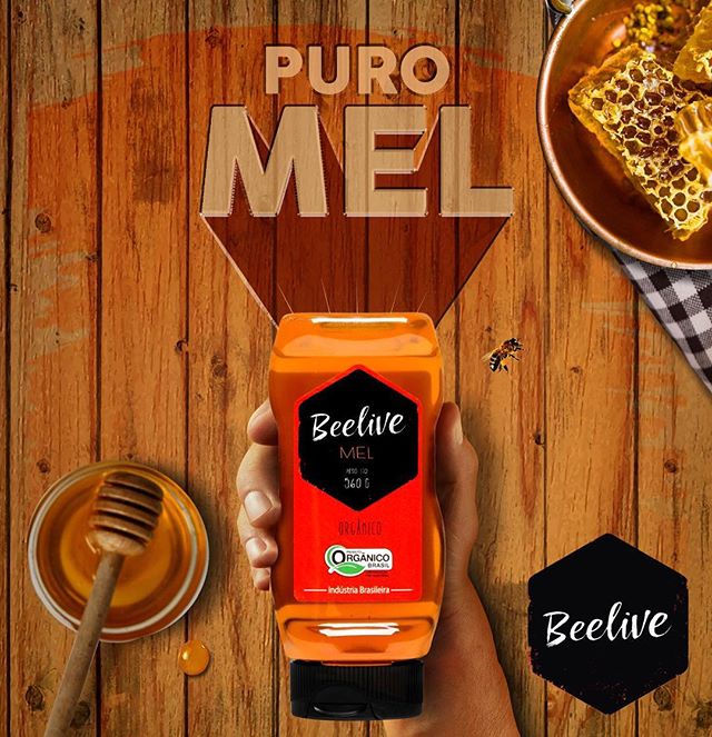 Pensando em vocês, nosso mel é 100% puro e orgânico, longe de qualquer ...