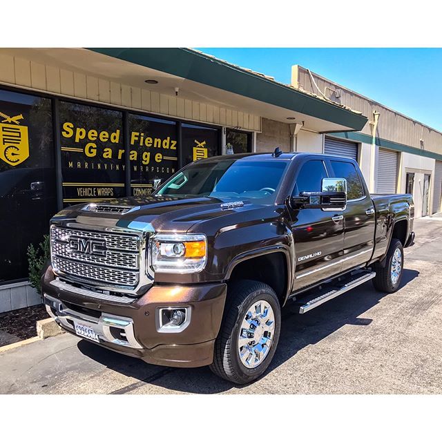Protect your investment!! We wrapped up this 2019 Denali HD in copper ...