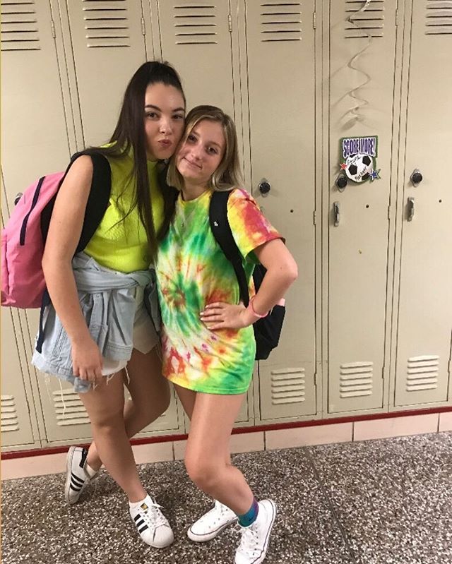 Some pics of Dress up day and Neon day! #spiritweek #homecoming ...